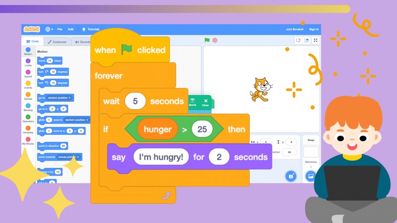دانلود آخرین نسخه نرم افزار اسکرچ - ایران استیم